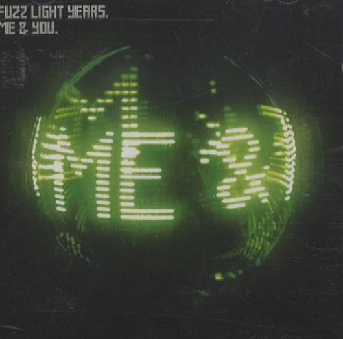 Fuzz Light Years Me & You UK CD single (CD5 / 5") (237206)