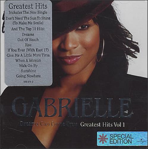 Gabrielle Dreams Can Come True Greatest Hits Vol 1 - autographed UK CD ...