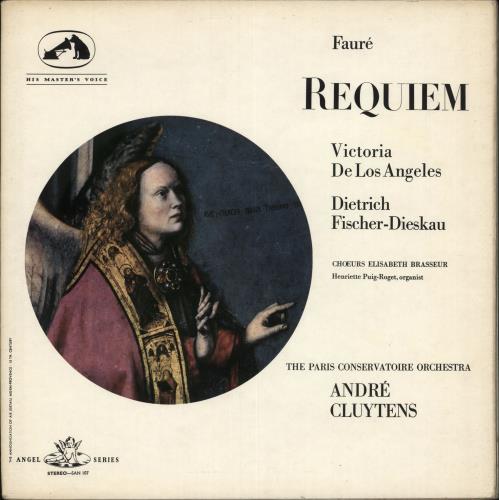 Gabriel Fauré Requiem UK vinyl LP album (LP record) (717088)