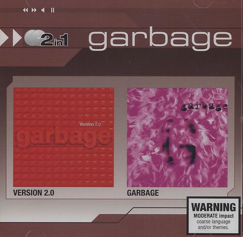 Garbage Version 2.0 / Garbage Australian 2 CD album set (Double CD) (458821)
