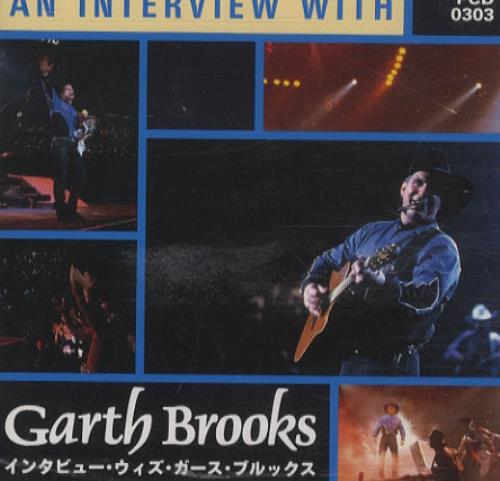 Garth Brooks An Interview With Japanese Promo CD album (CDLP) (140140)