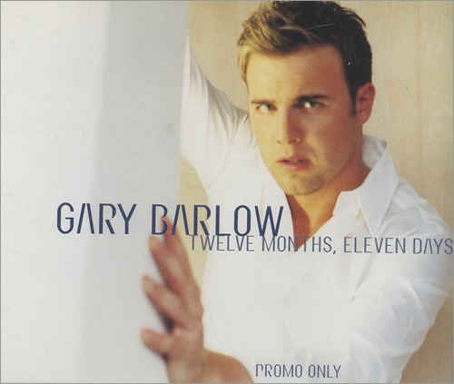 Gary Barlow Twelve Months, Eleven Days UK Promo CD album (CDLP) (472830)