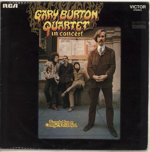 Gary Burton Gary Burton Quartet In Concert UK vinyl LP album (LP record ...