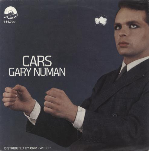 Gary Numan Cars Dutch 7" vinyl single (7 inch record / 45) (818590)