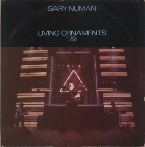 Gary Numan Living Ornaments '79 Israeli vinyl LP album (LP record) (851433)