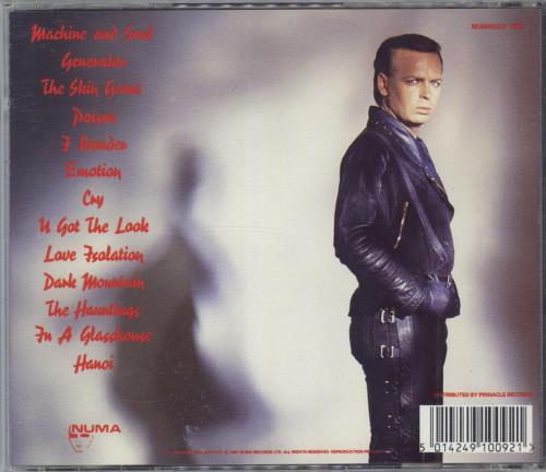 Gary Numan Machine + Soul: Extended UK CD album (CDLP) (794336)