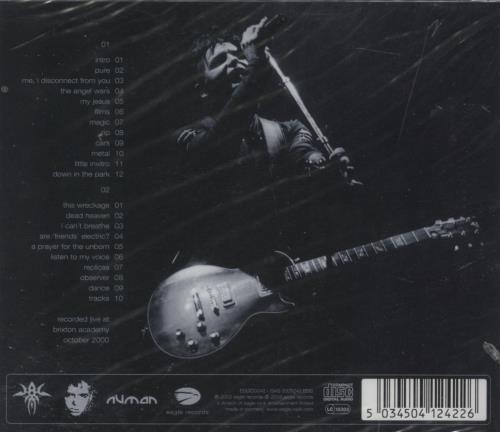 Gary Numan Scarred - Live At The Brixton Academy - Sealed UK 2 CD album set (Double CD) (809111)