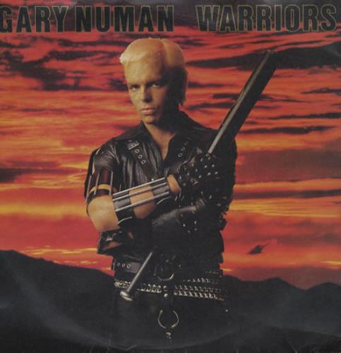 Gary Numan Warriors UK 7" vinyl single (7 inch record / 45) (103824)