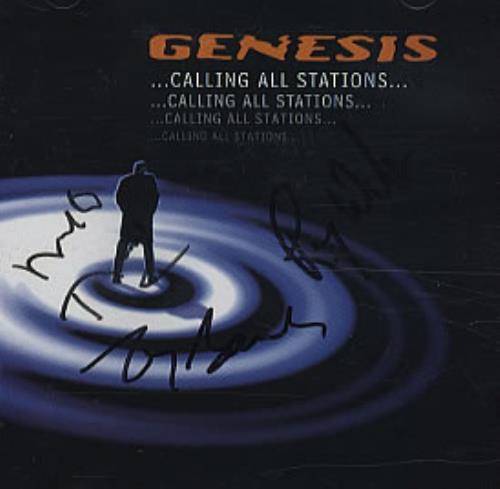Genesis Call All Stations - AUTOGRAPHED US CD album (CDLP) (311190)