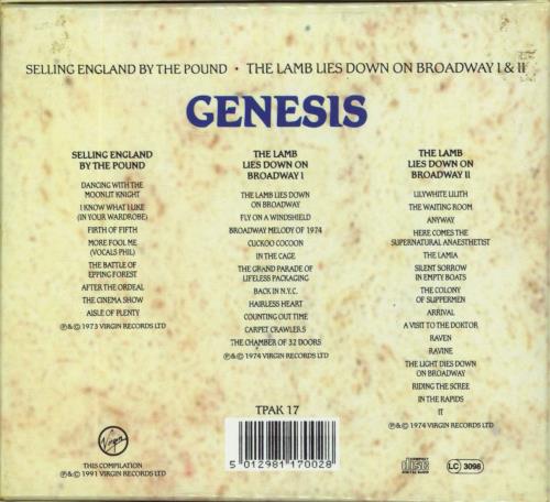 Genesis Collector's Edition - Picture CDs UK CD Album Box Set (151943)