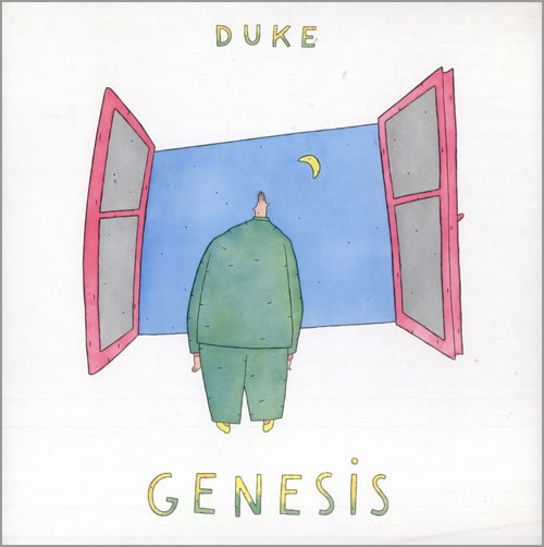 Genesis Duke Japanese Promo vinyl LP album (LP record) (513332)