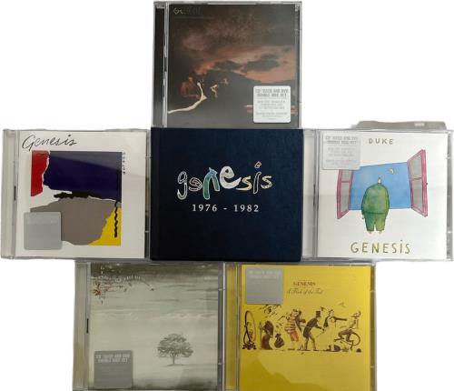 Genesis Genesis 1976 - 1982 UK CD Album Box Set (816230)