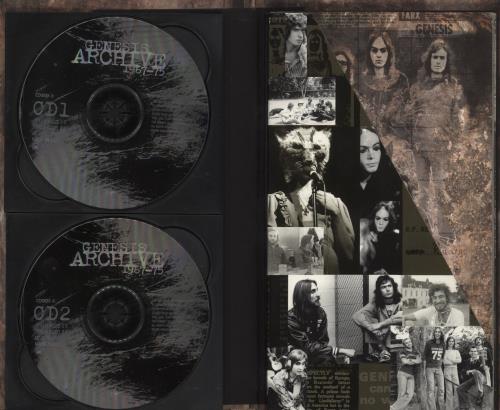 Genesis Genesis Archive 1967-75 UK 4-CD album set (405169)