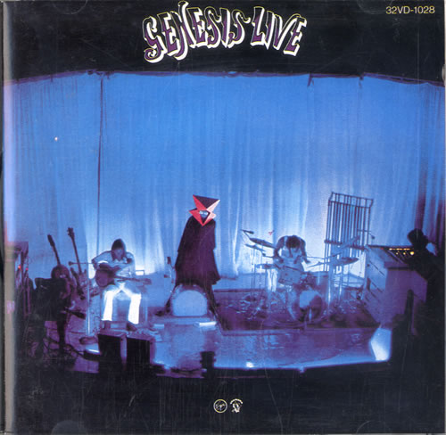 Genesis Genesis Live Japanese CD album (CDLP) (533123)