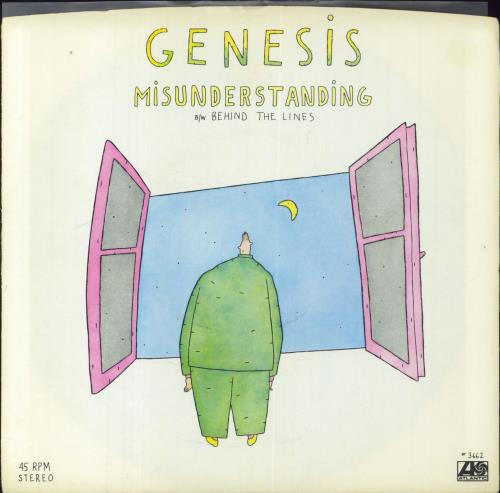 Genesis Misunderstanding US 7" vinyl single (7 inch record / 45) (826365)