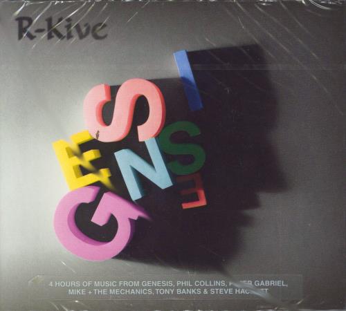 Genesis R-Kive - Sealed UK 3-CD album set (Triple CD) (800219)