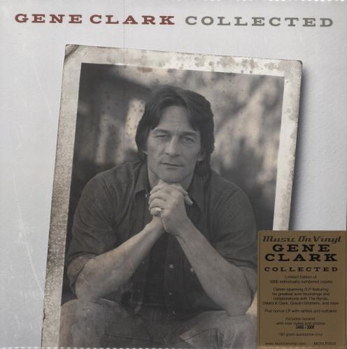 Gene Clark Collected Dutch 3-LP vinyl record set (Triple LP Album) (781524)