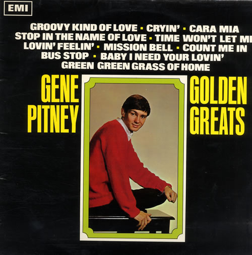 Gene Pitney Golden Greats UK vinyl LP album (LP record) (555957)