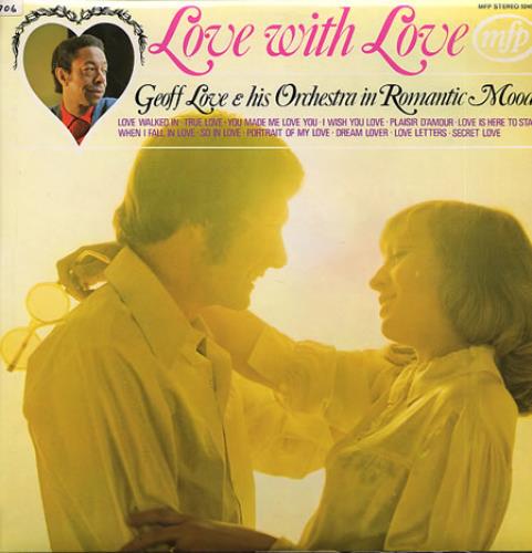 Geoff Love Love With Love UK vinyl LP album (LP record) (329507)