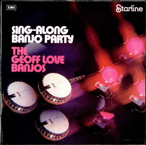 Geoff Love Sing-Along Banjo Party UK vinyl LP album (LP record) (500699)