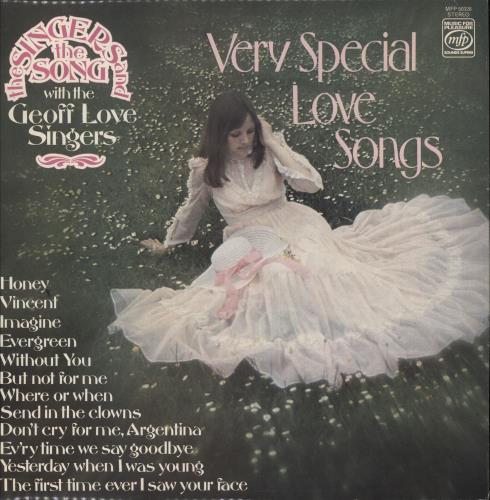 Geoff Love Very Special Love Songs UK vinyl LP album (LP record) (747737)