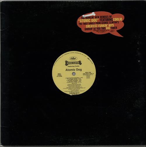 George Clinton Atomic Dog US Promo 12" vinyl single (12 inch record ...