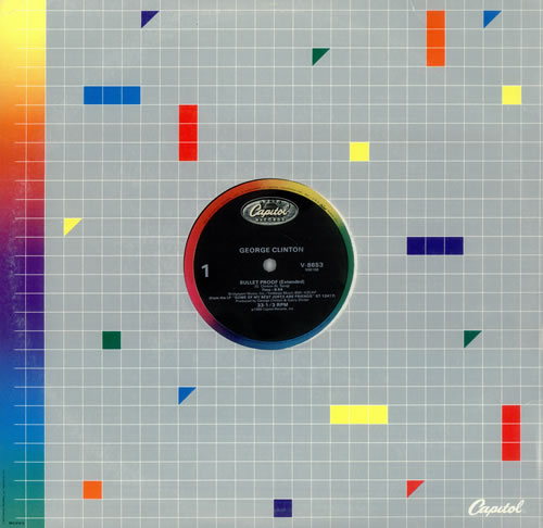 George Clinton Bullet Proof US 12" vinyl single (12 inch record / Maxi ...