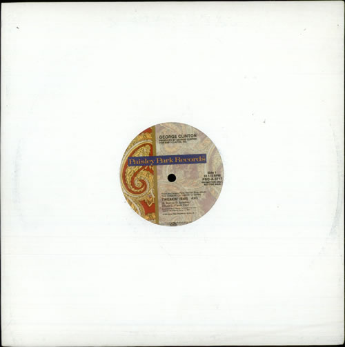 George Clinton Tweakin' US Promo 12" vinyl single (12 inch record ...