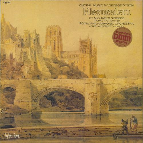 George Dyson Hierusalem UK vinyl LP album (LP record) (790230)