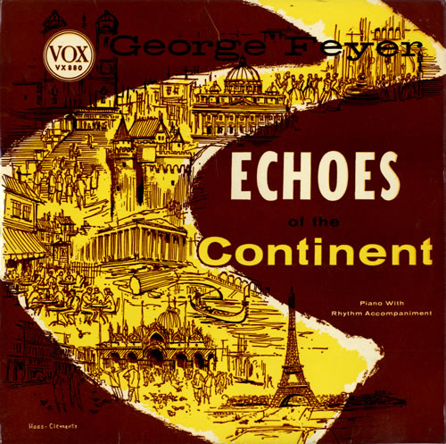 George Feyer Echoes Of The Continent UK 10" vinyl single (10 inch ...