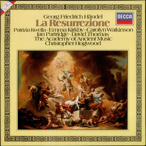 George Frideric Handel La Resurrezione UK Vinyl Box Set (533711)