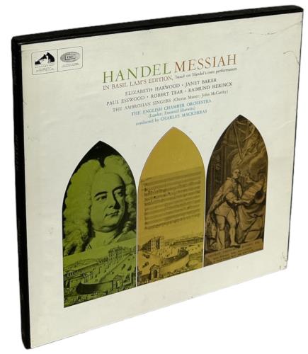 George Frideric Handel Messiah - 1st UK Vinyl Box Set (535878)