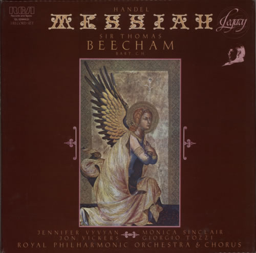 George Frideric Handel Messiah UK Vinyl Box Set (593282)