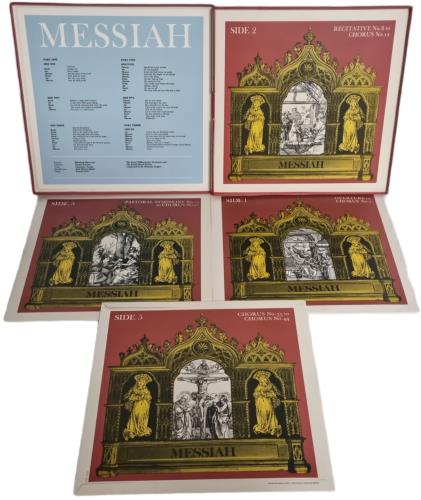 George Frideric Handel Messiah UK Vinyl Box Set (769520)