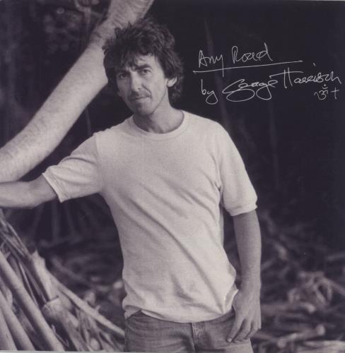 George Harrison Any Road UK 7" vinyl single (7 inch record / 45) (245086)