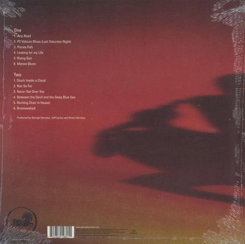 George Harrison Brainwashed - Sealed UK vinyl LP album (LP record) (529472)