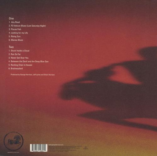 George Harrison Brainwashed UK vinyl LP album (LP record) (226481)