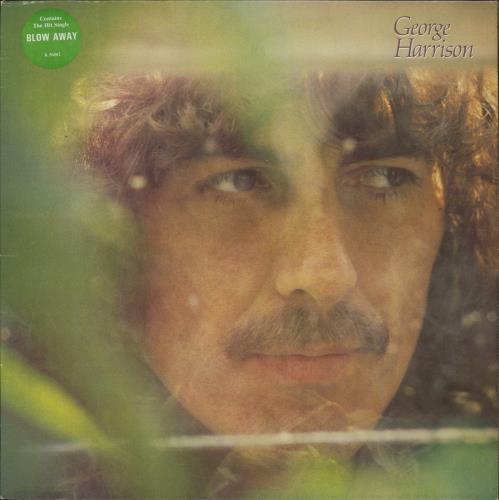 George Harrison George Harrison - Hype Sticker UK vinyl LP album (LP ...