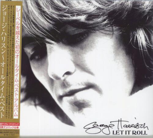 George Harrison Let It Roll: Songs By George Harrison Japanese CD album ...