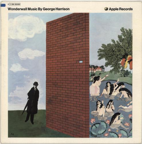 George Harrison Wonderwall Music + Insert French vinyl LP album (LP ...