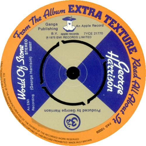 George Harrison You - P/S UK 7" vinyl single (7 inch record / 45) (65172)