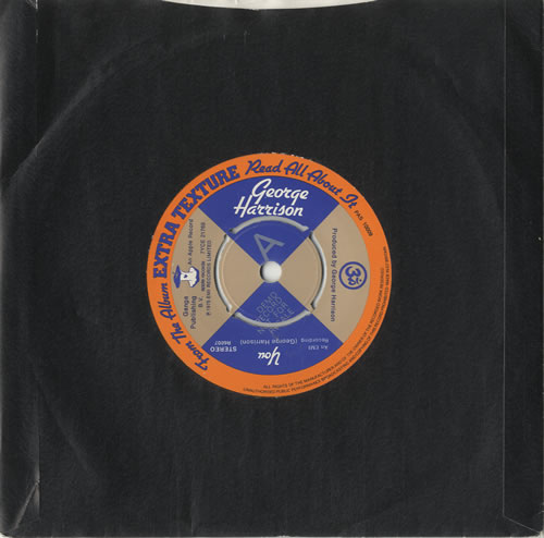 George Harrison You UK Promo 7" vinyl single (7 inch record / 45) (54739)