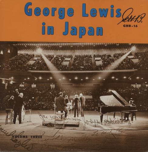 George Lewis George Lewis In Japan Volume Three US vinyl LP album (LP ...