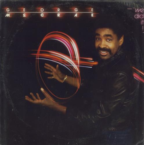 George McCrae We Did It! US vinyl LP album (LP record) (799567)