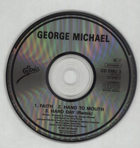 George Michael Faith UK CD single (CD5 / 5") (10975)