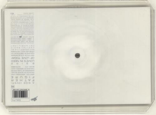 George Michael Father Figure UK shaped picture disc (picture disc vinyl ...