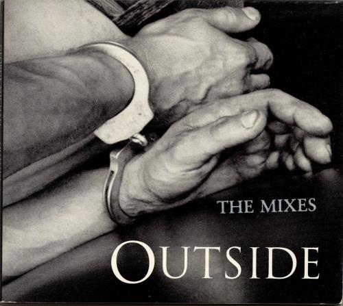 George Michael Outside - The Mixes UK CD single (CD5 / 5") (124509)