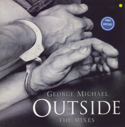 George Michael Outside UK 12" vinyl single (12 inch record / Maxi ...