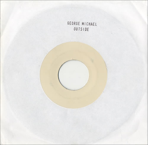 George Michael Outside UK Promo 7" vinyl single (7 inch record / 45 ...