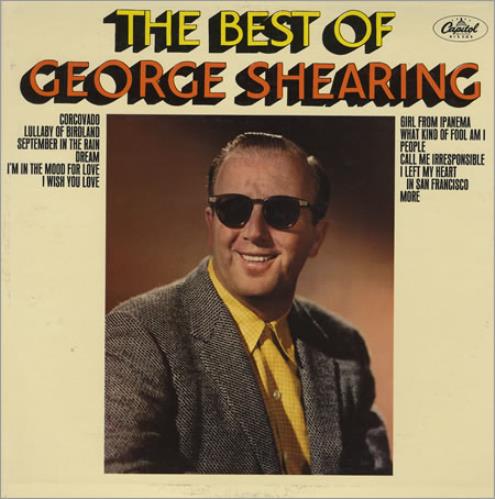 George Shearing The Best Of George Shearing Mexican vinyl LP album (LP ...